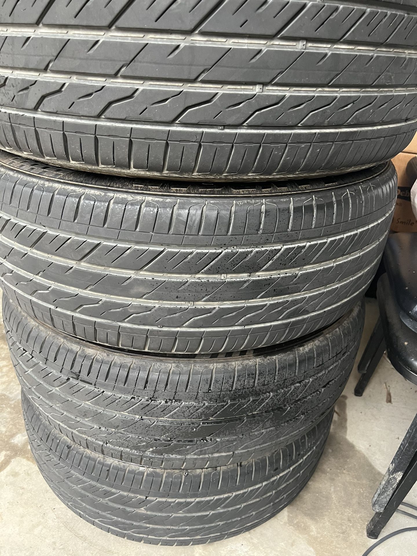 Good Condition 4 Used Tires 235/55/20 Landsail for Sale in Irving, TX - OfferUp