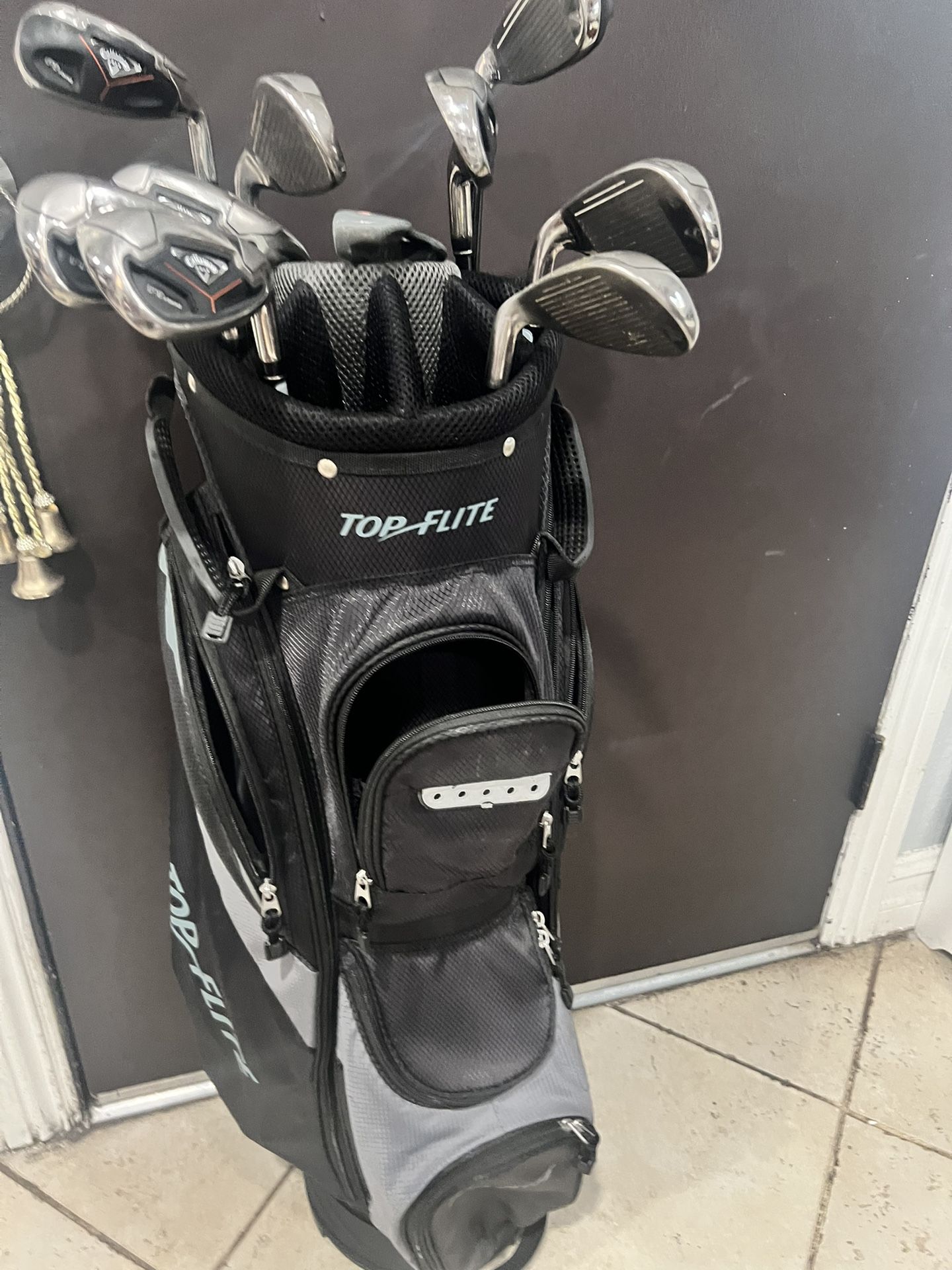 P-4 Callaway FT I-Brid Golf Clubs, Including the Top Flite Golf Cart ...