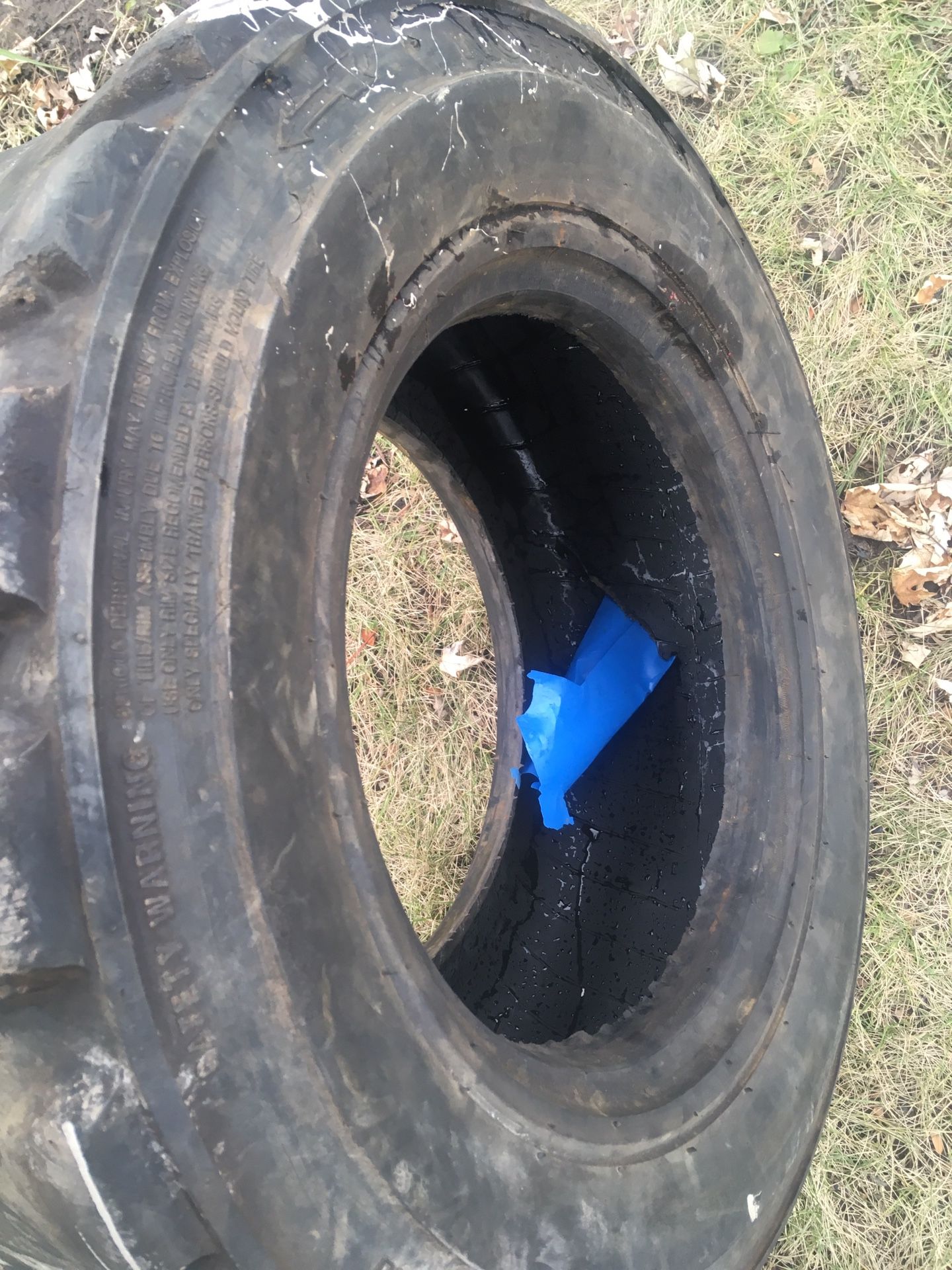 Flat Skid loader bobcat tire for Sale in Belvidere, IL - OfferUp