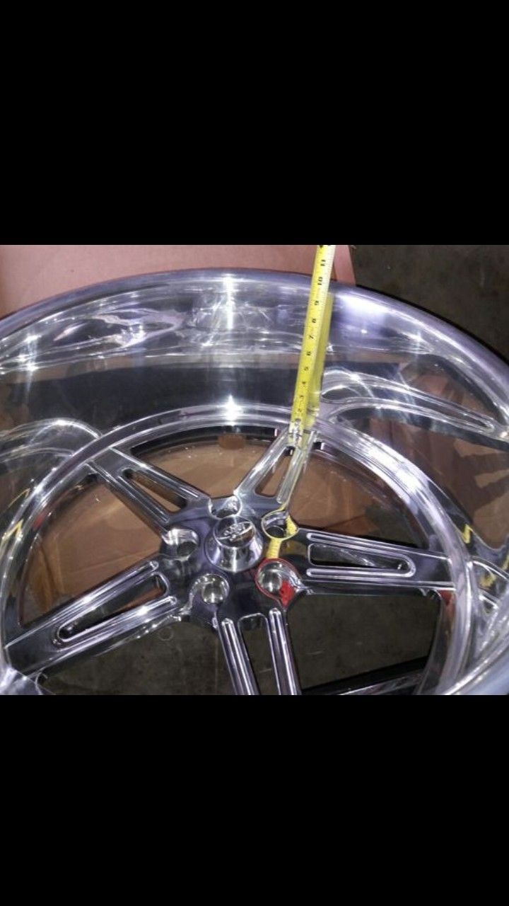 Intro billet wheels,24 in. INTRO wheels, intros, for Sale in Huntington ...