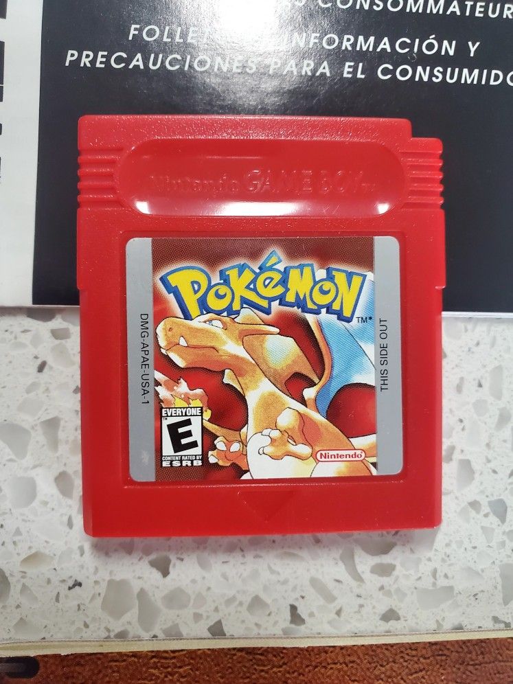 Pokemon Red Cartridge