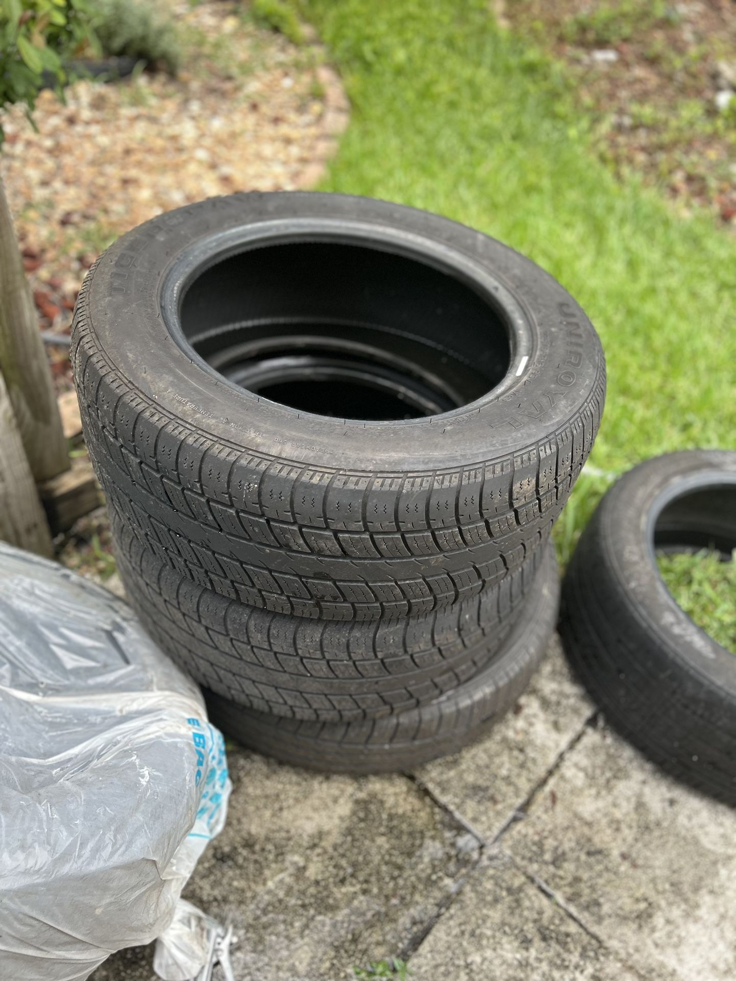 4 Pre-owned Tires Tiger Paw Uniroyal 225 55 R16 - 225/55 R16 for Sale ...