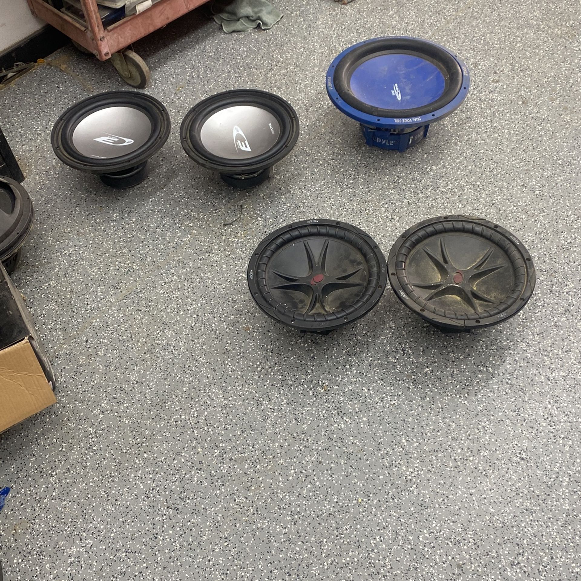 12 Inch Subs 50 Bucks Each for Sale in Menifee, CA - OfferUp