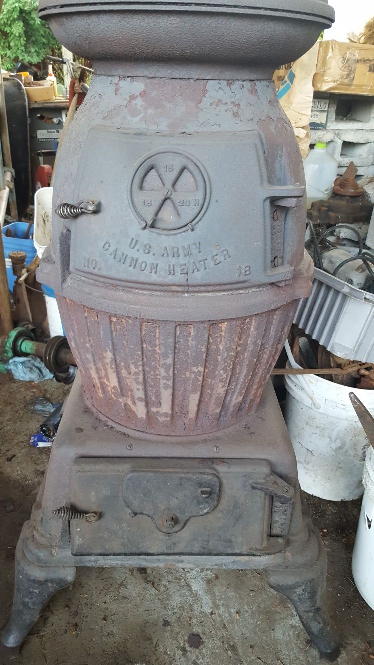 Army Pot Belly Stove