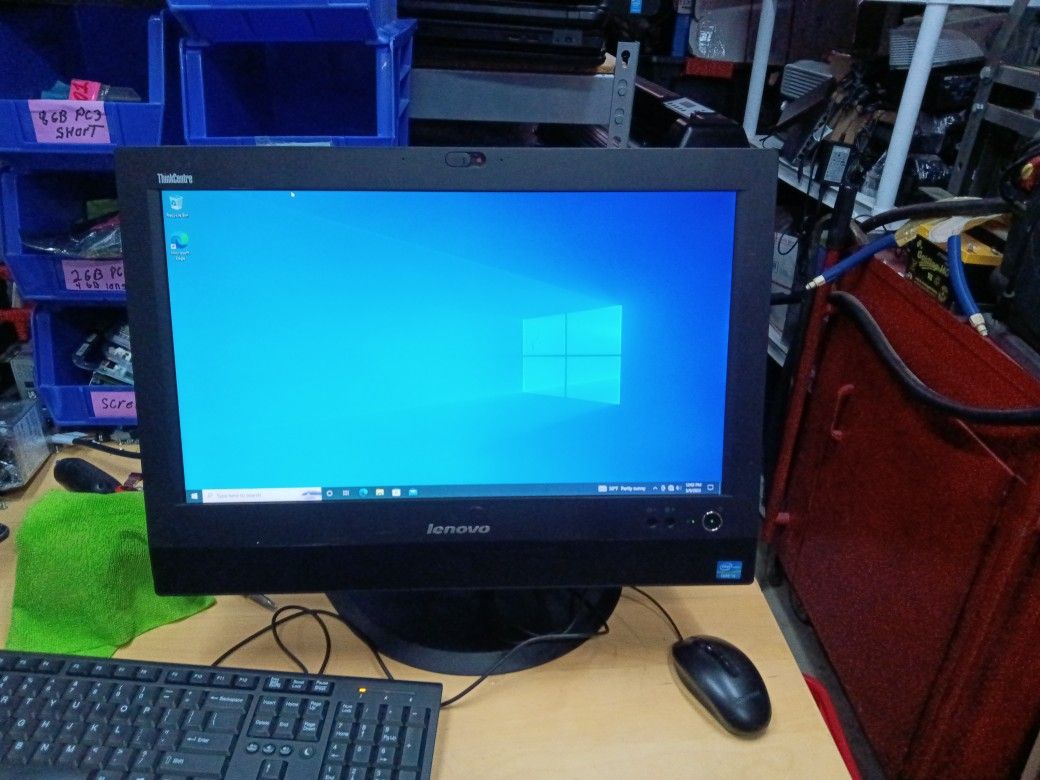 Lenovo All-in-one Computer $40 Does Have Small Scratch On Screen for ...
