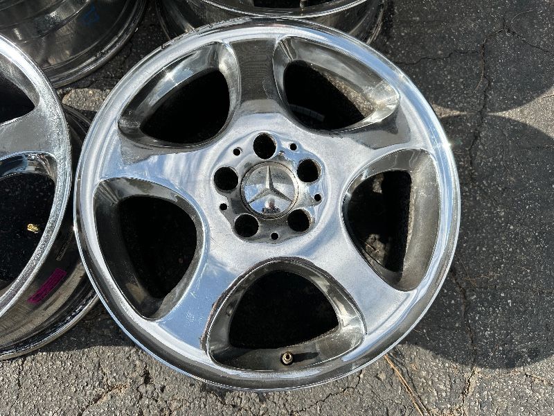 Mercedes Benz E class 17 inch chrome wheels 5 on 112mm -T05478 for Sale ...