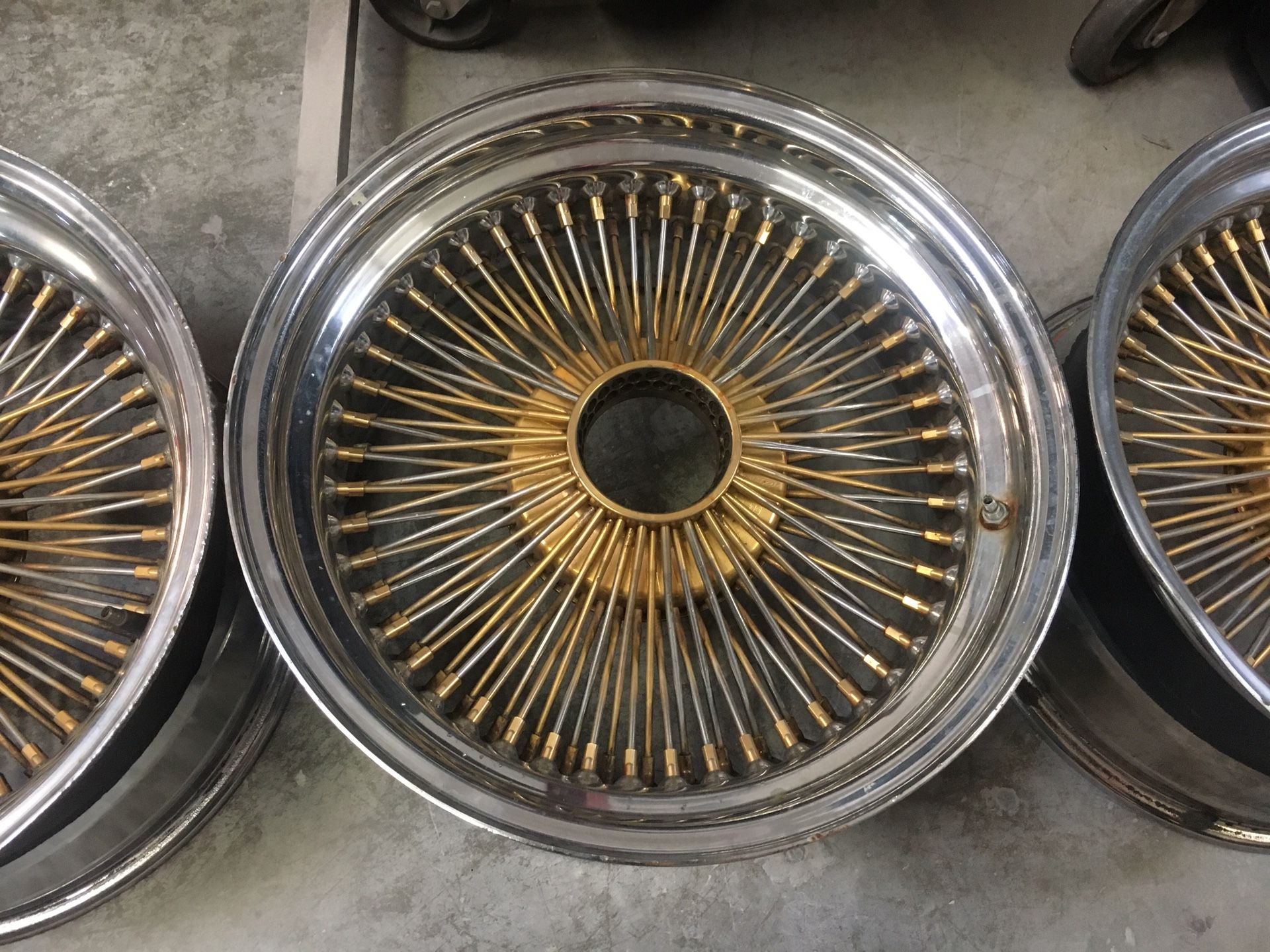 Dayton 17” wire wheels stamped for Sale in Hayward, CA - OfferUp