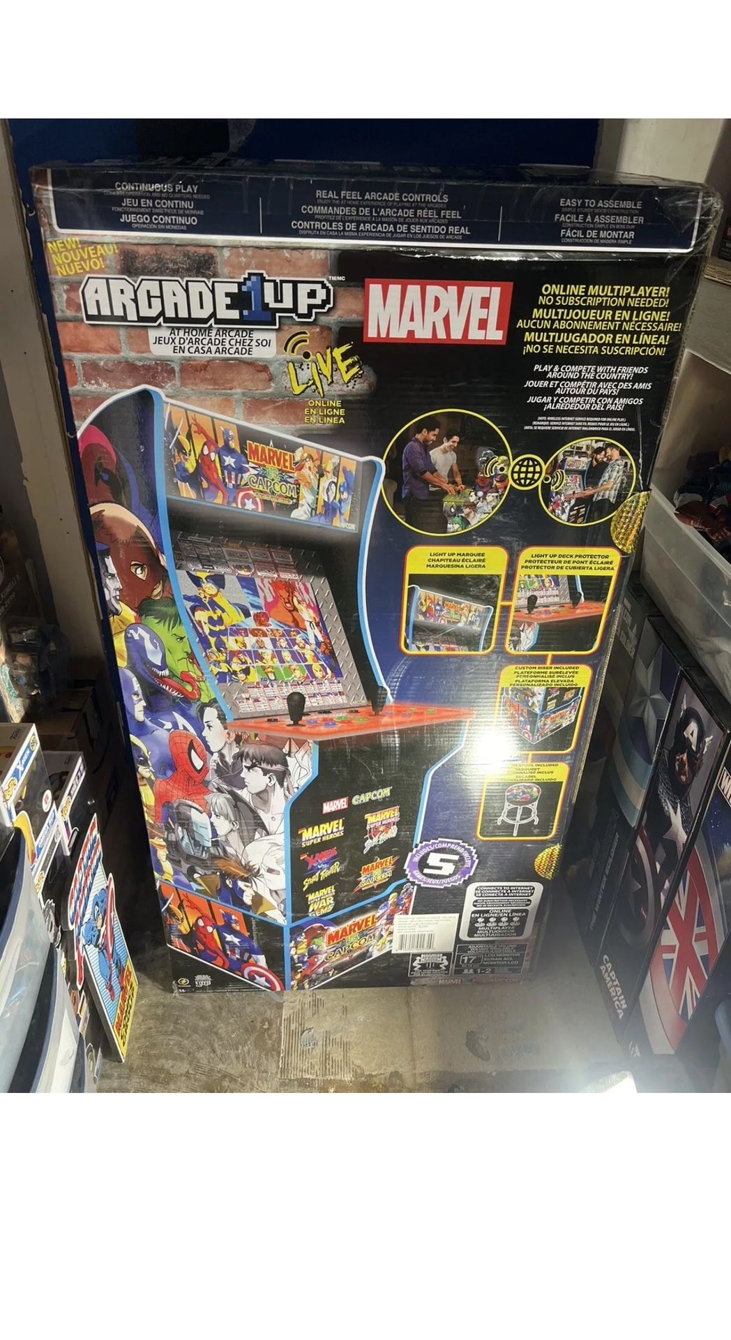 Arcade1up Marvel Vs Capcom 2 X-men 97 Edition Arcade Machine for Sale ...