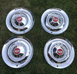 1954 Chevy Bel Air Full Disc Hubcaps Wheel Covers for Sale in Pomona CA OfferUp