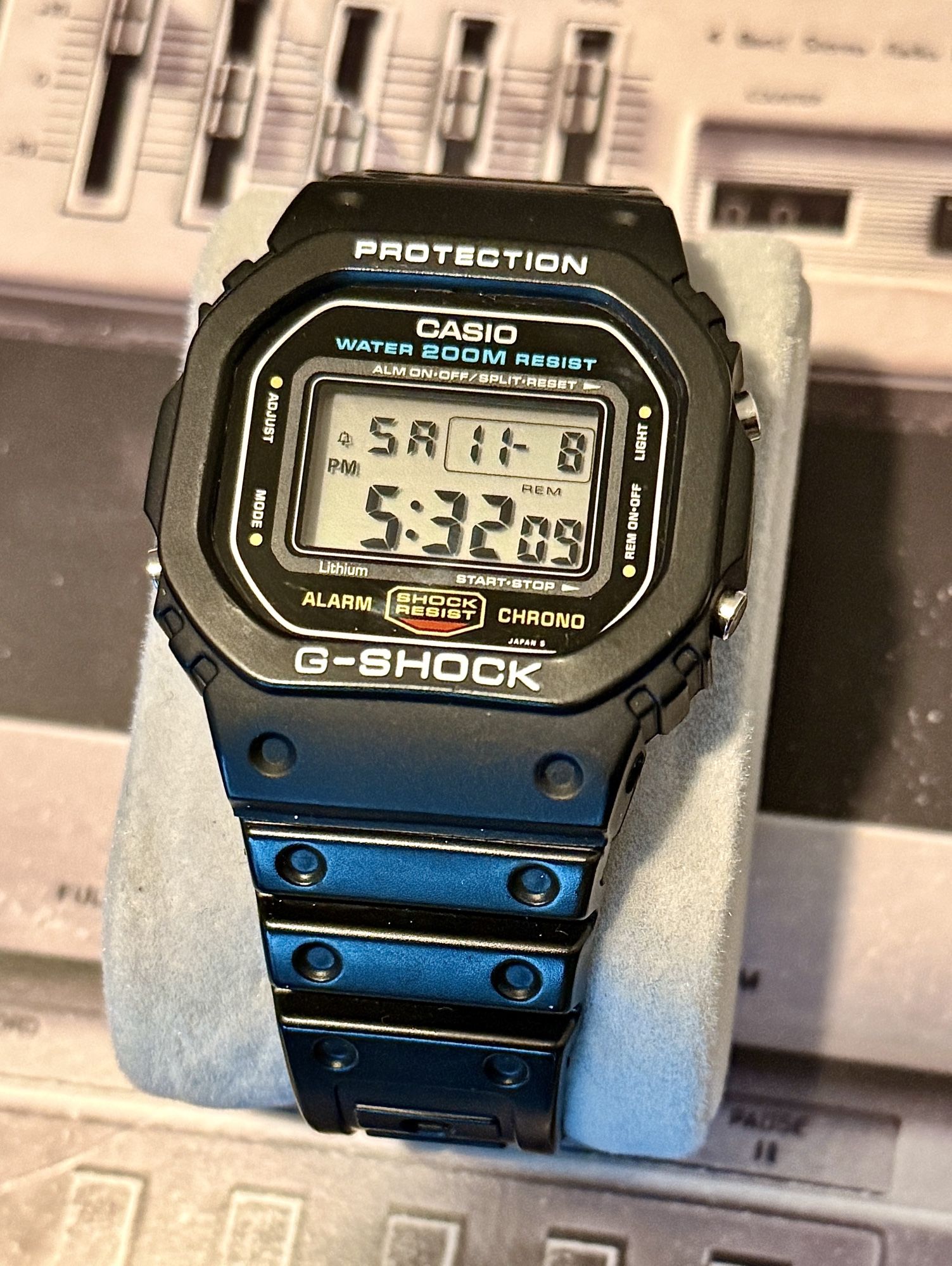 RARE 1987 Casio G-SHOCK DW-5600C-1V 691 “Speed” Japan H for Sale in ...