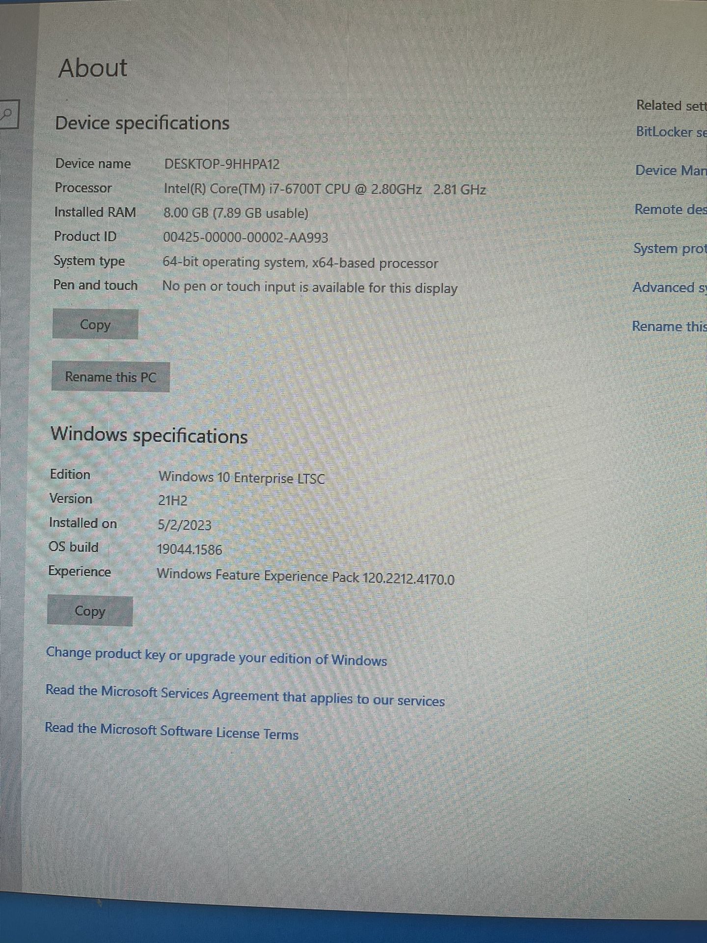 TinkGentre 6th gen Core i7 Computer Desktop PC for Sale in Stockton, CA ...