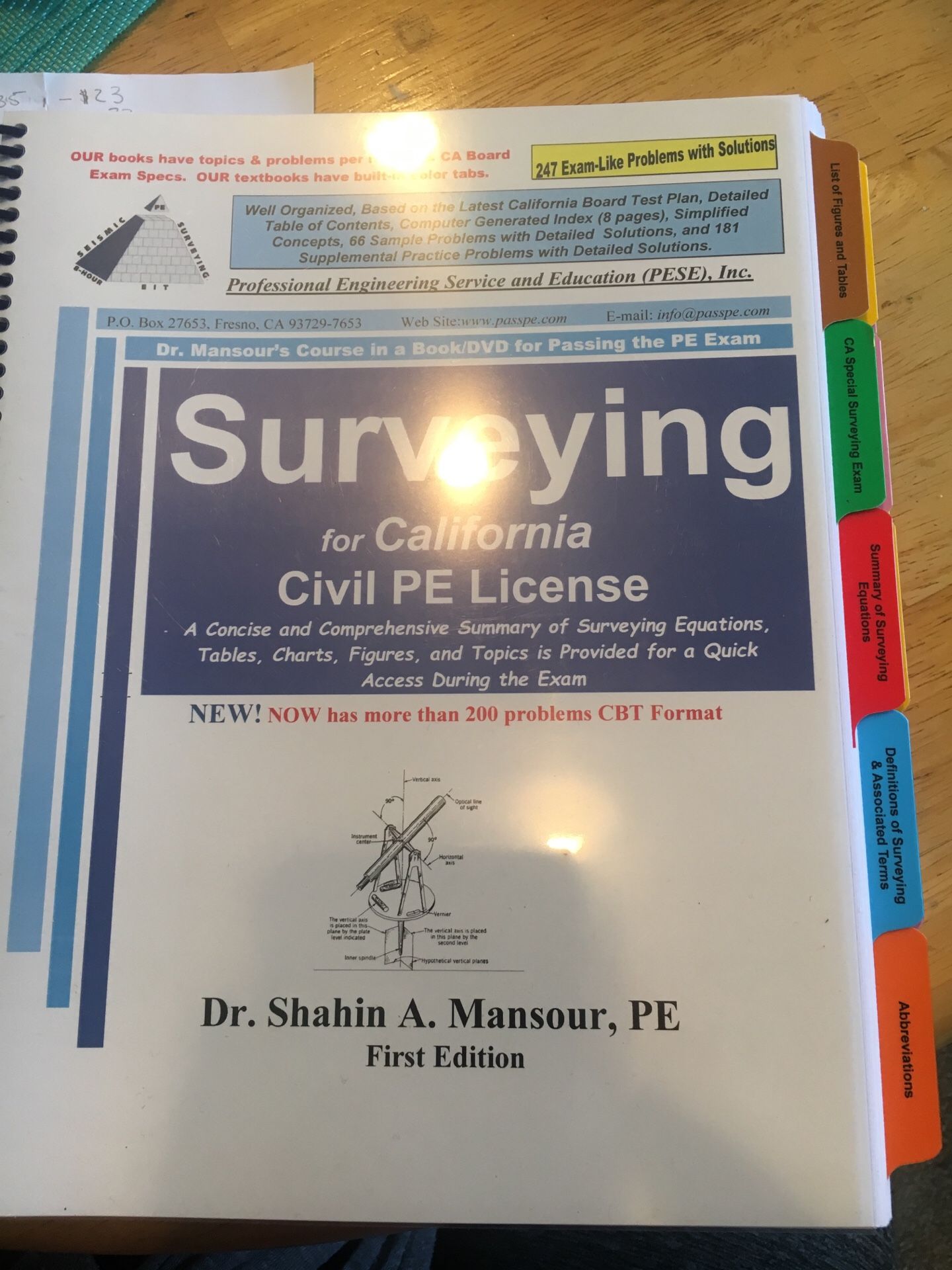 Surveying for California Civil PE license for Sale in Irvine, CA - OfferUp