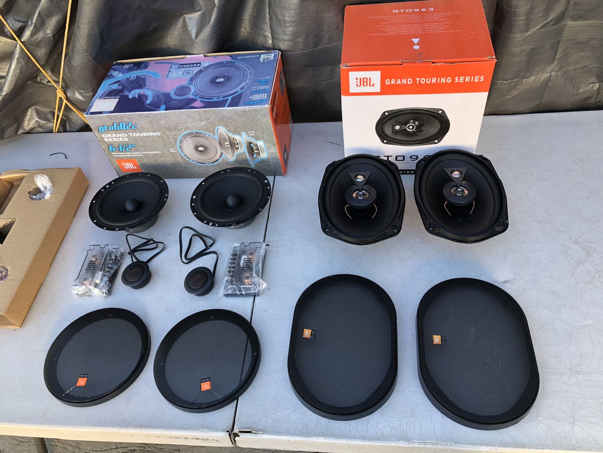 Jbl 6X9 & 6-1/2 Components Car Audio Speakers Sound System New Nuevo ...