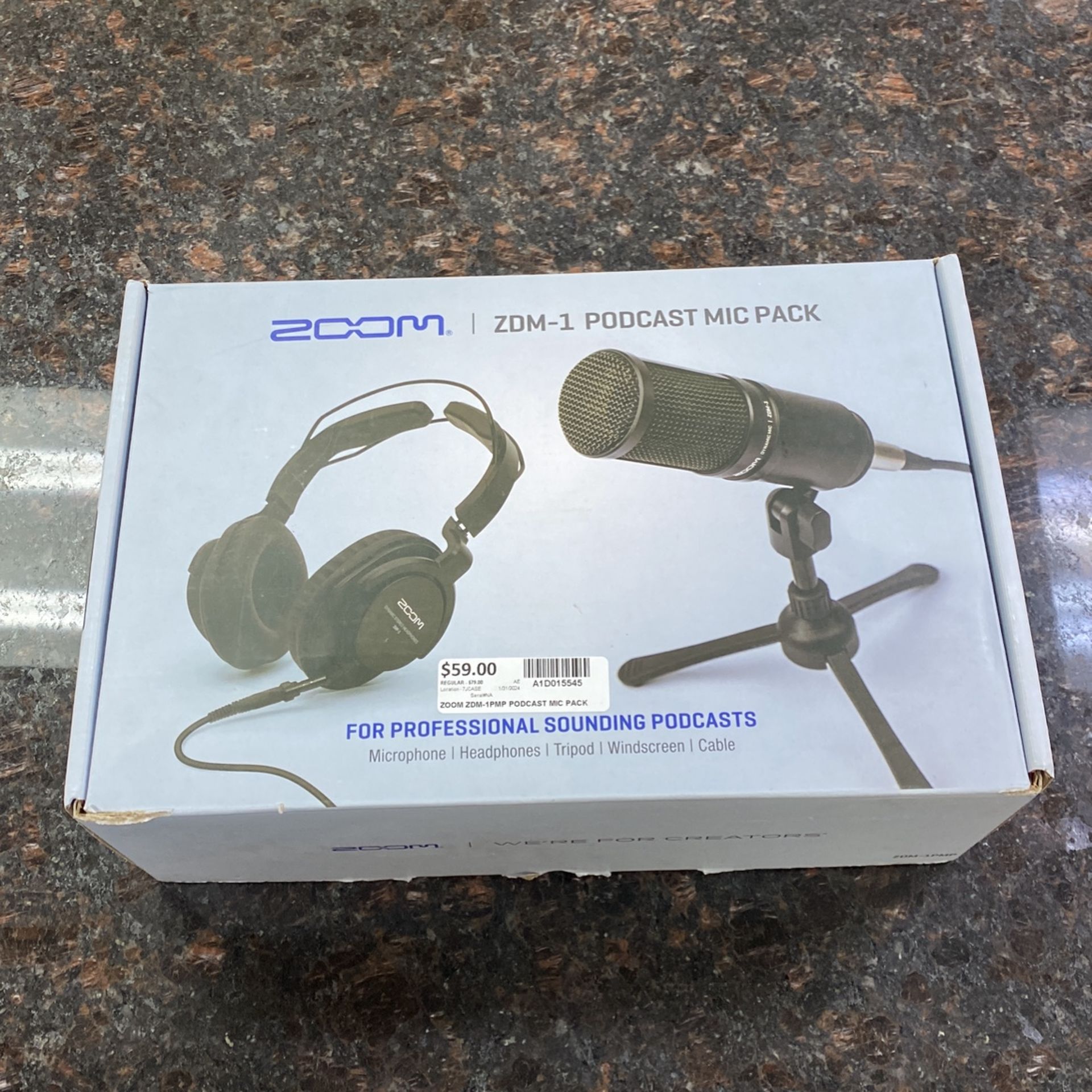 Zoom ZDM 1PMP Podcast Mic Pack for Sale in Portland, OR - OfferUp