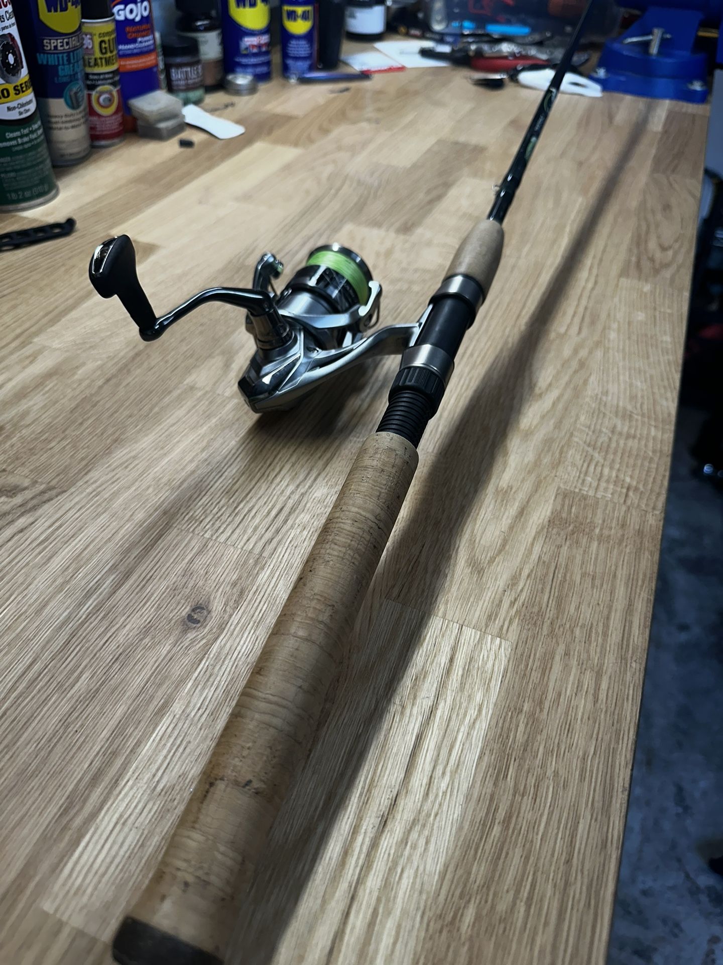 St Croix Triumph Spinning Rod with Shimano Nasci 3000 Spinning Reel for ...