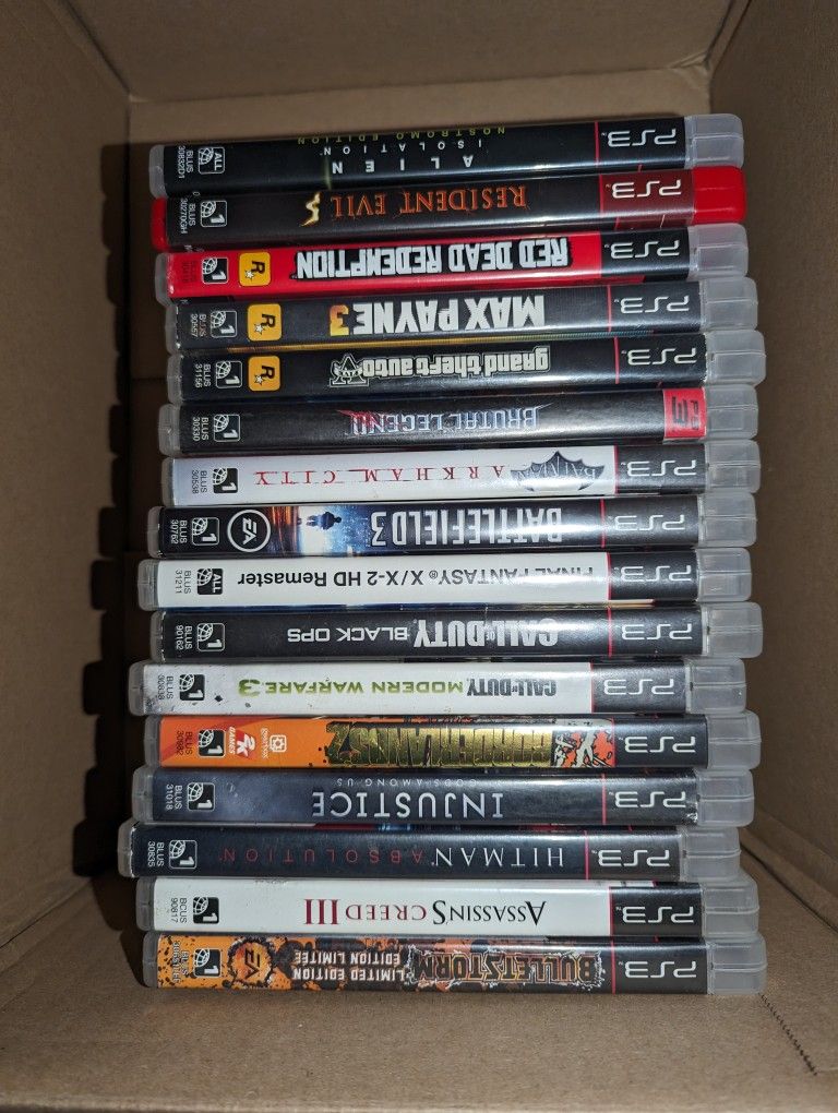 PS3 16 Game lot Playstation 3 Game lot for Sale in Virginia Beach, VA ...