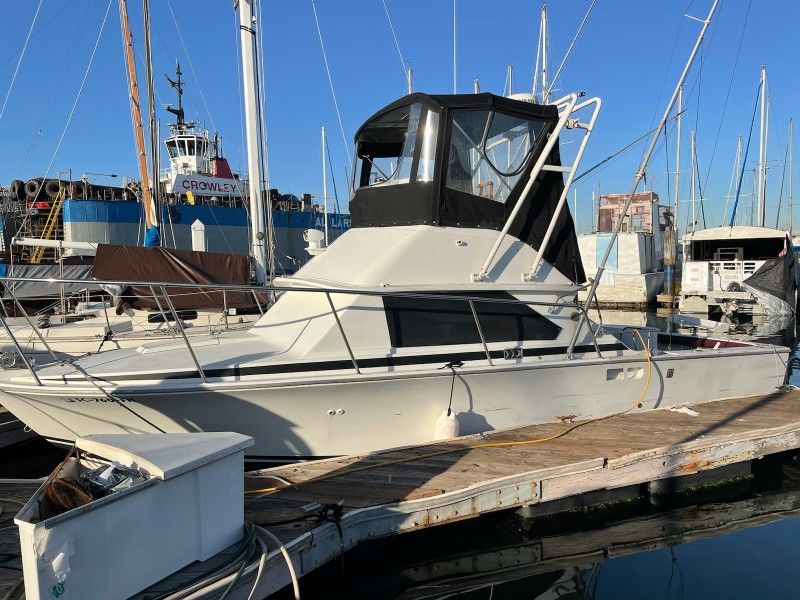 28 Foot Flying Bridge Bertram Boat for Sale in San Pedro, CA - OfferUp