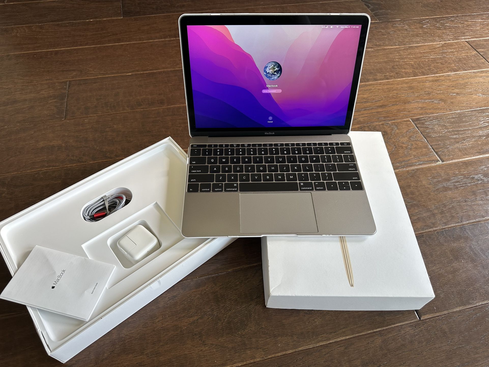 Apple MacBook Retina 12” 2016 Model Laptop - 500GB SSD Hard Drive Intel ...