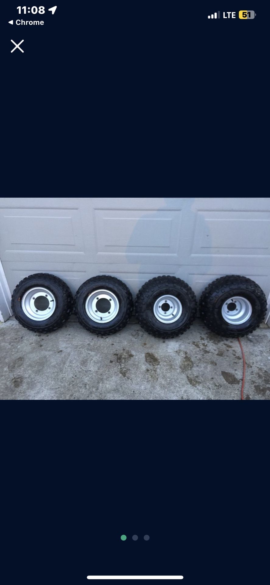 4 Wheeler Rims And Tires for Sale in Flowery Branch, GA - OfferUp