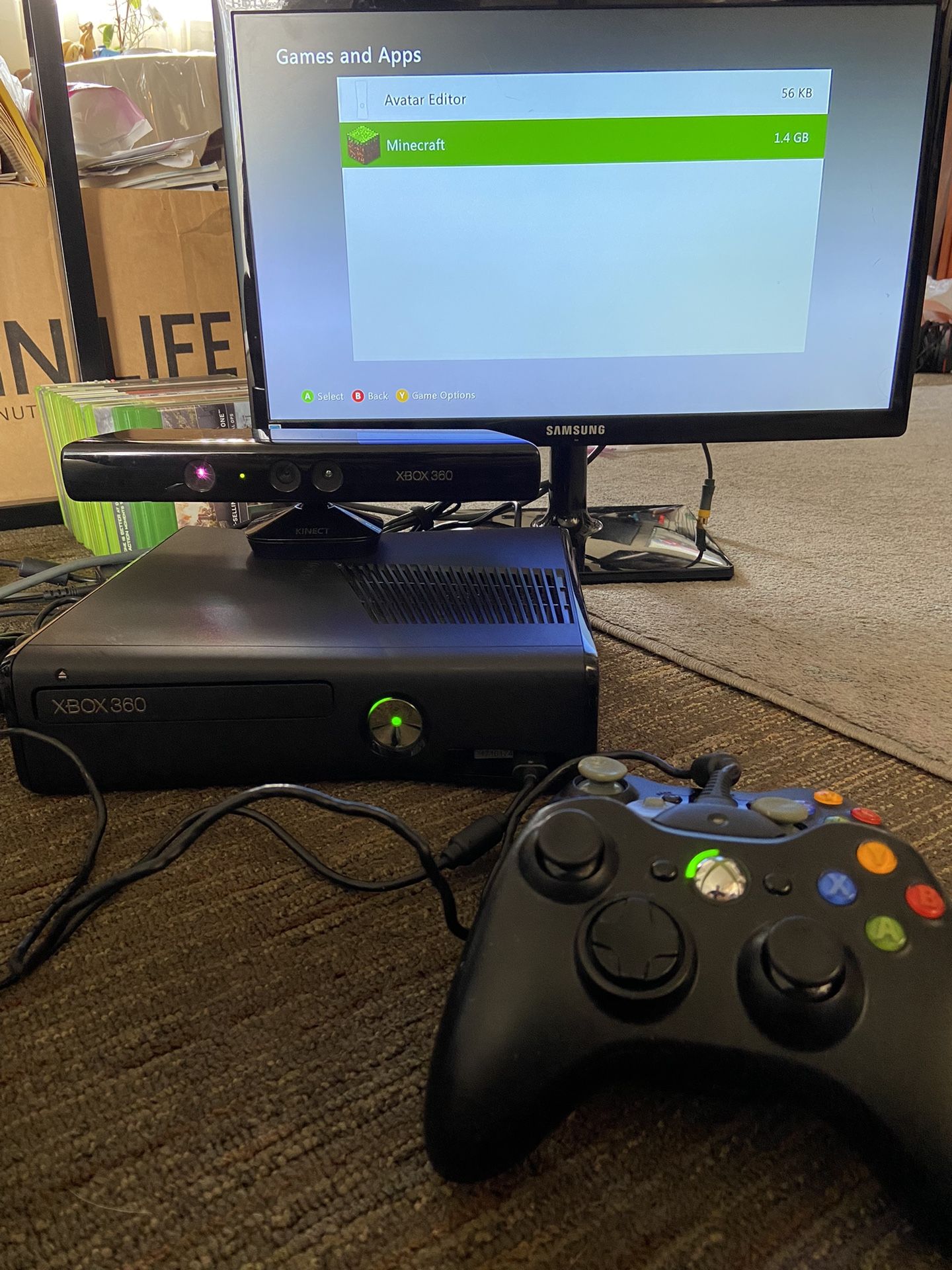 Xbox 360 S Console, Kinect Sensor, & Games for Sale in Los Angeles, CA ...