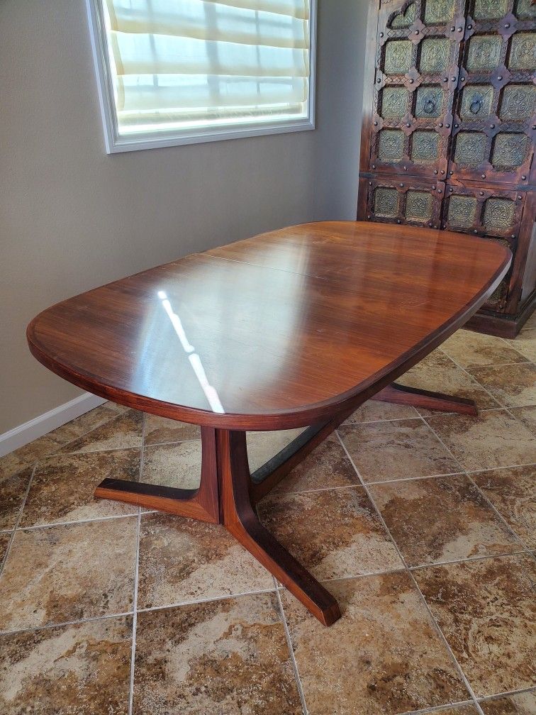 Vintage Danish Post Modern Dining Table by Mobelfabrik for Sale in ...