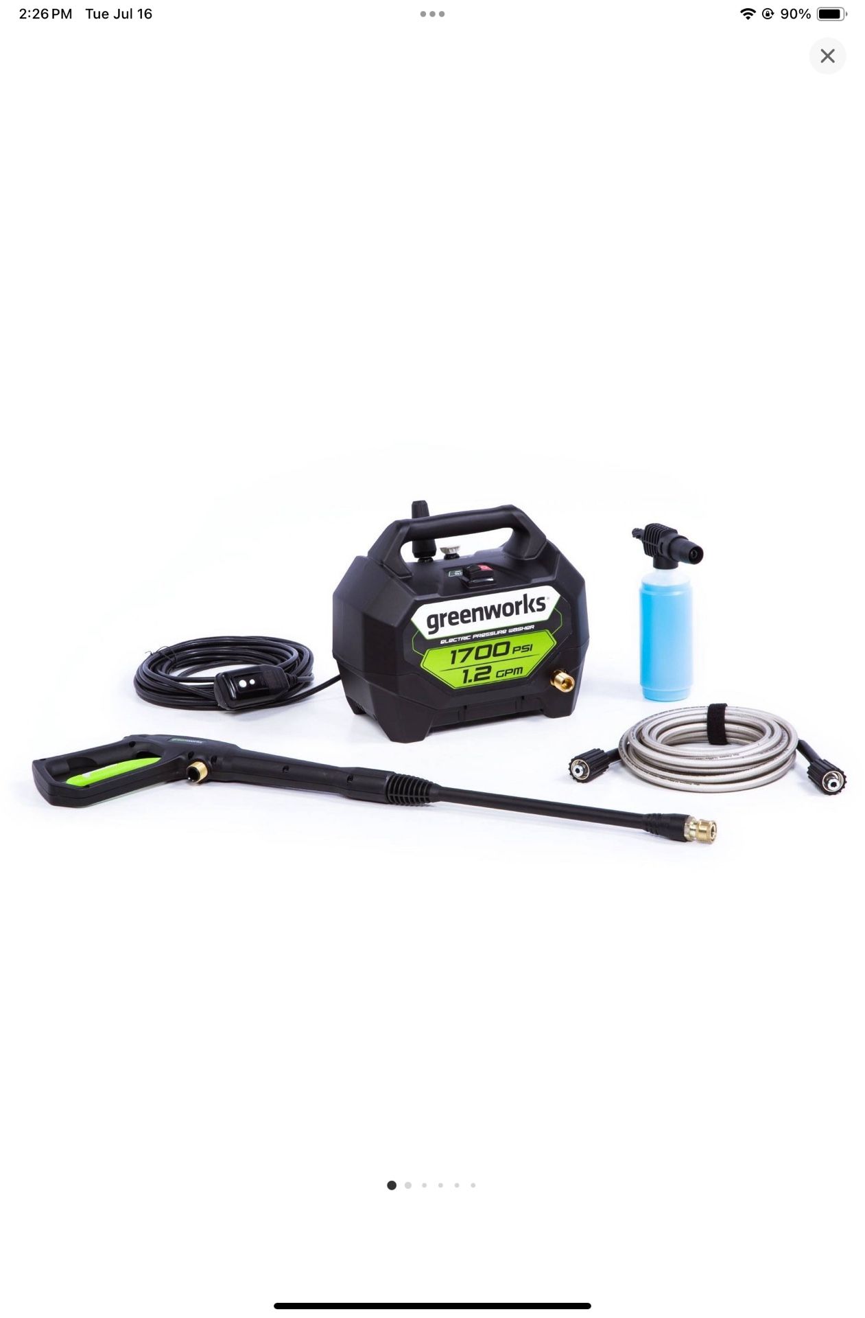 Greenworks 700 pd PSI