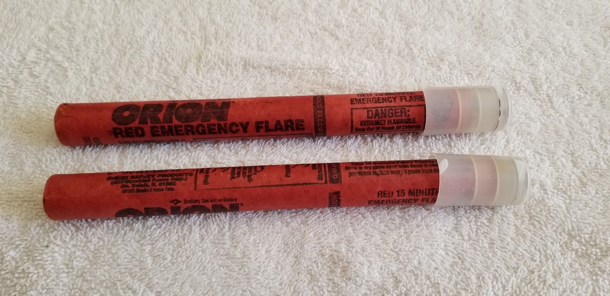 Orion Red Emergency Flare