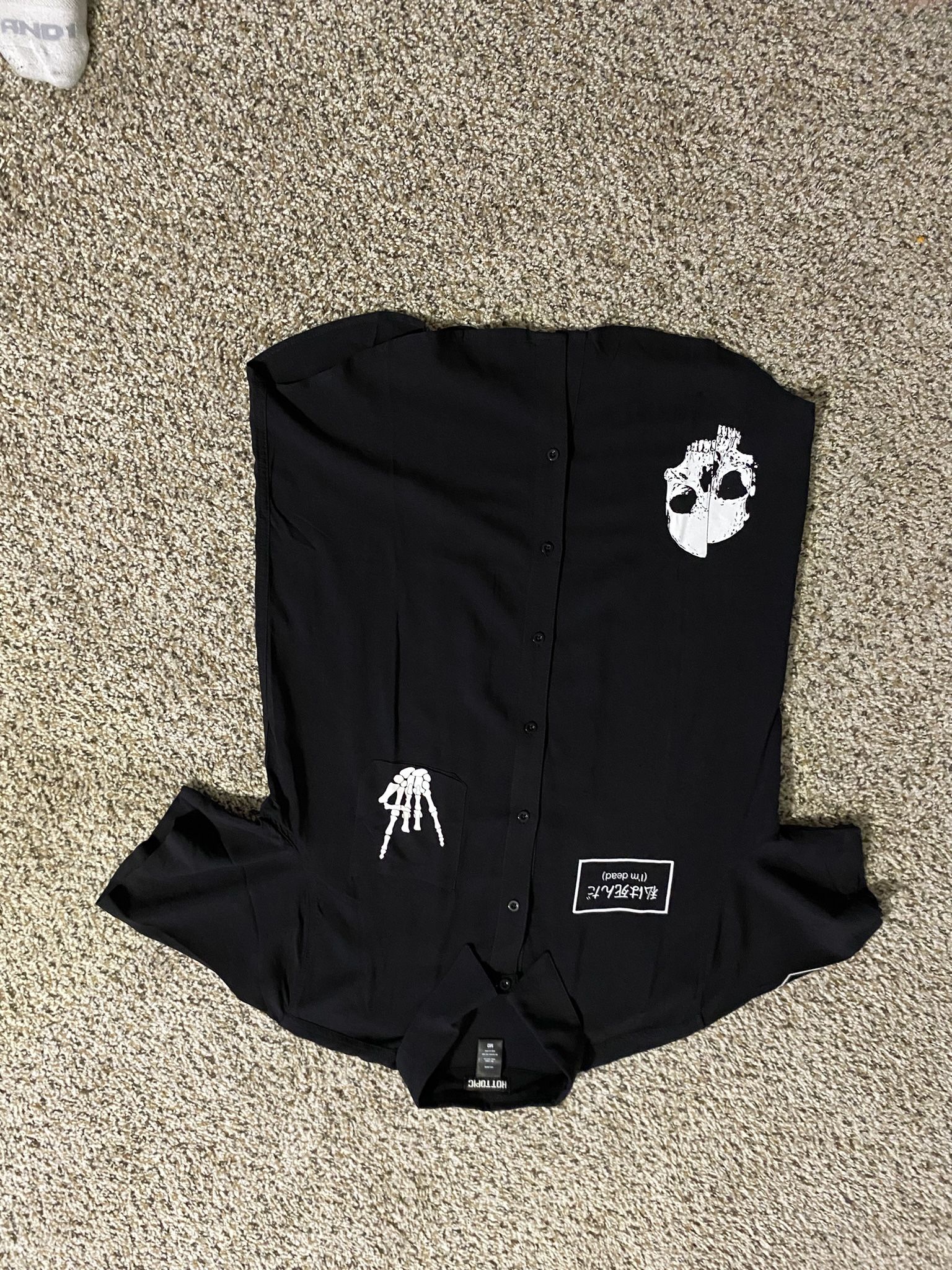 Skull Button Up for Sale in San Antonio, TX - OfferUp