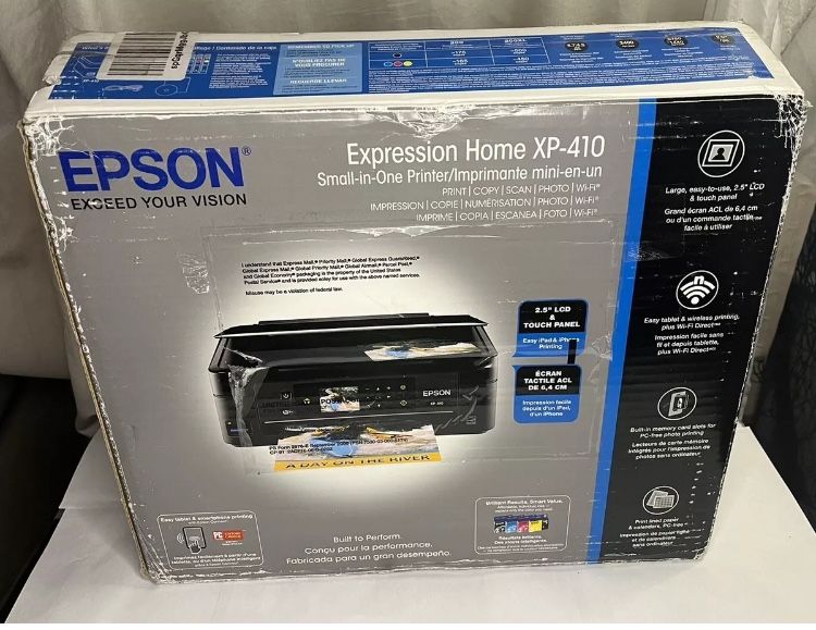 EPSON Expression Home XP-410 All-in-One WiFi Inkjet Printer NEEDS INK ...