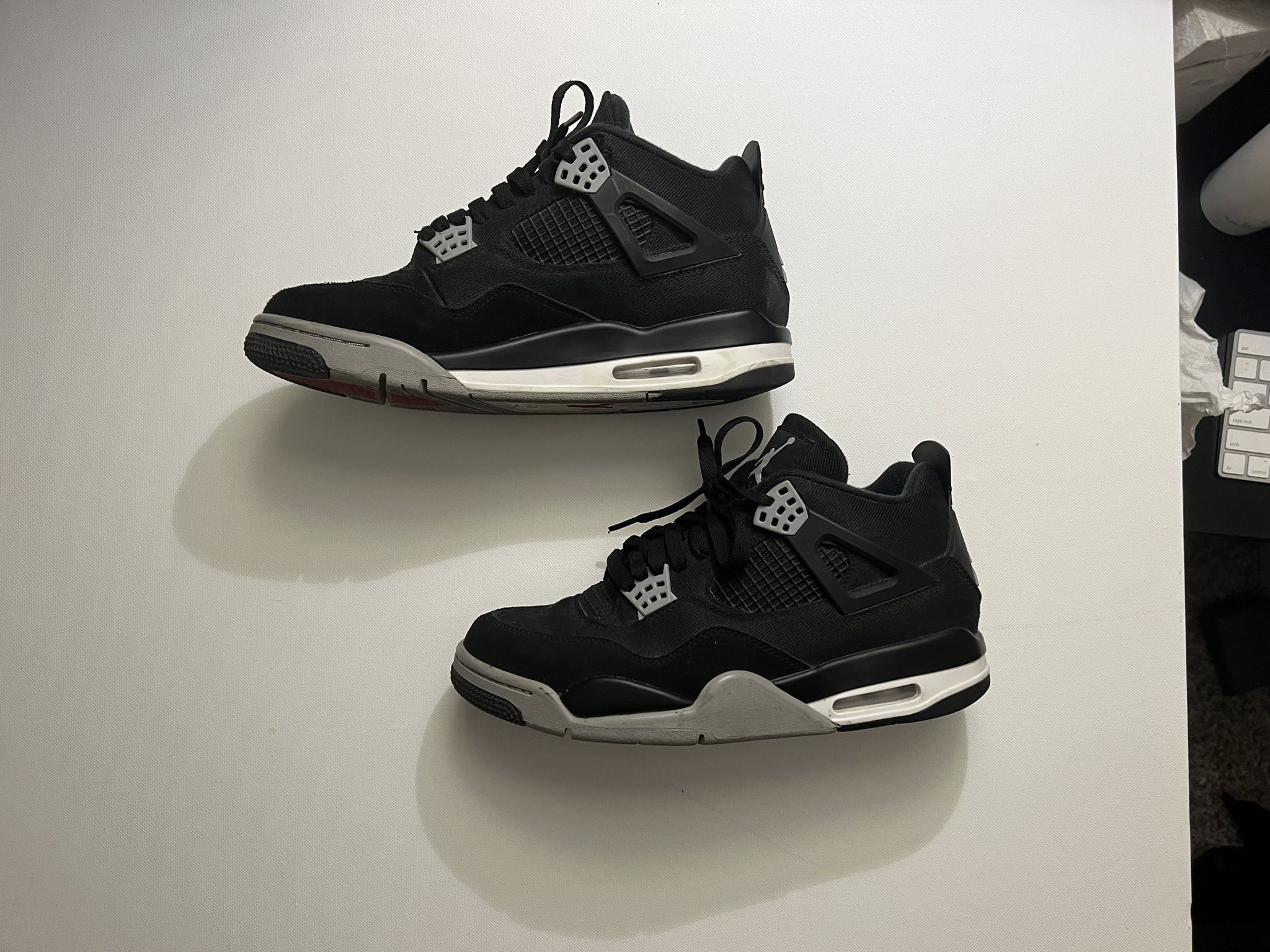 Jorden 4s retro black canvas for Sale in Los Angeles, CA - OfferUp