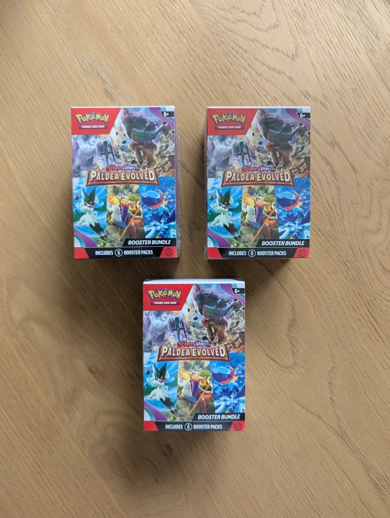 Pokemon Paldea Evolved Booster Bundles for Sale in Vista, CA - OfferUp