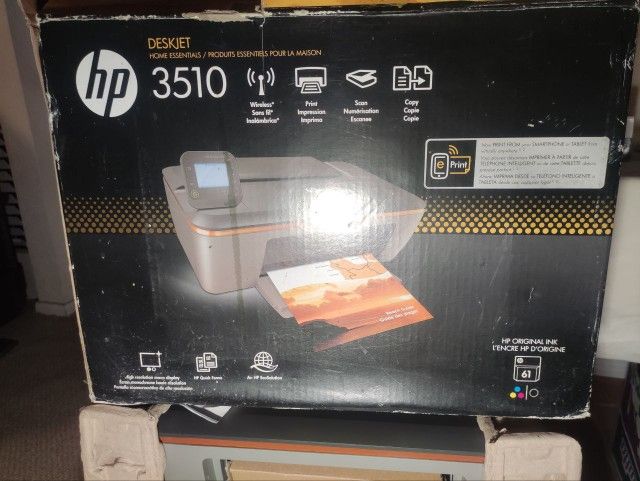 HP Deskjet 3510 e-All-in-One Printer series. for Sale in San Marcos, CA ...