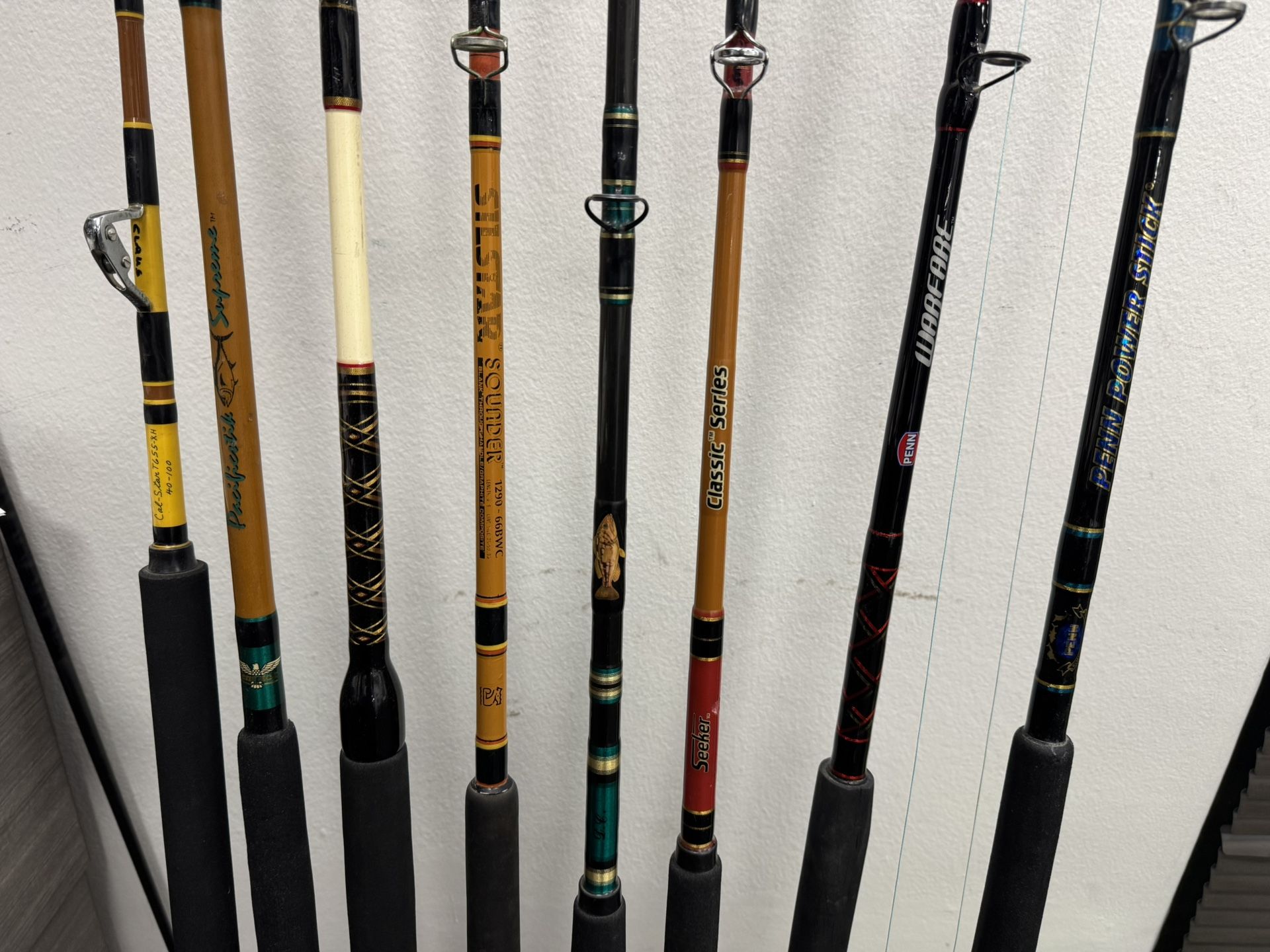 Fishing Rods - 8 Poles for Sale in Whittier, CA - OfferUp