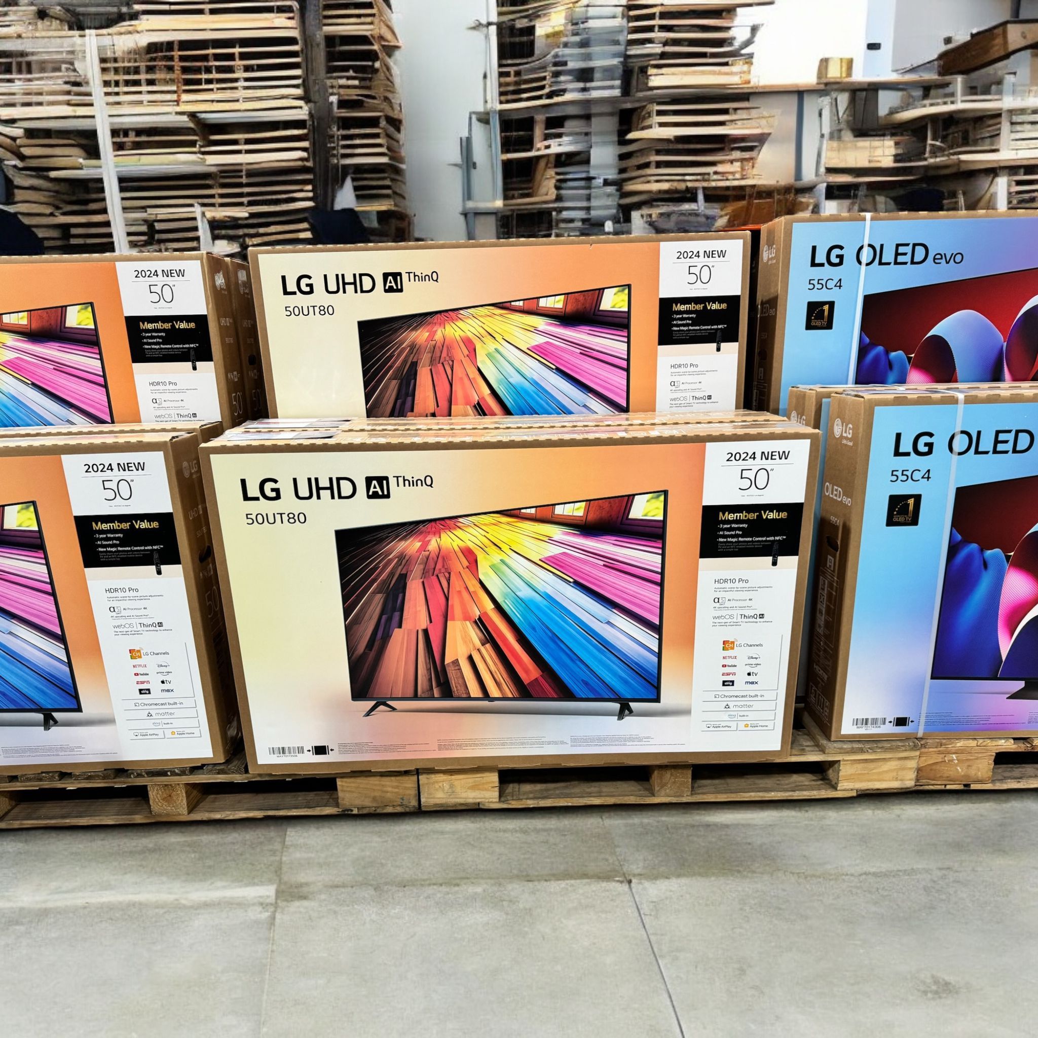 HD222 50UT80 50” Lg smart 4k led Uhd tv floor model for Sale in Anaheim ...
