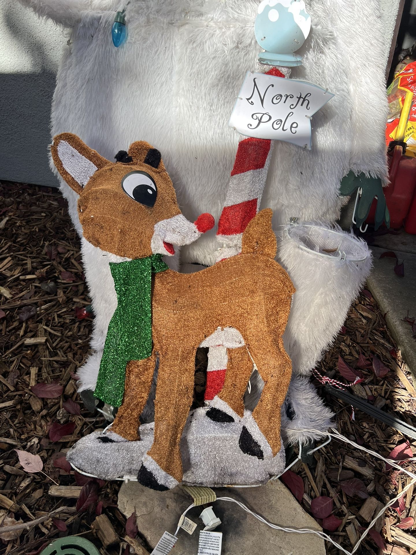 Rudolph Christmas Outdoor Decorations for Sale in Sacramento, CA - OfferUp