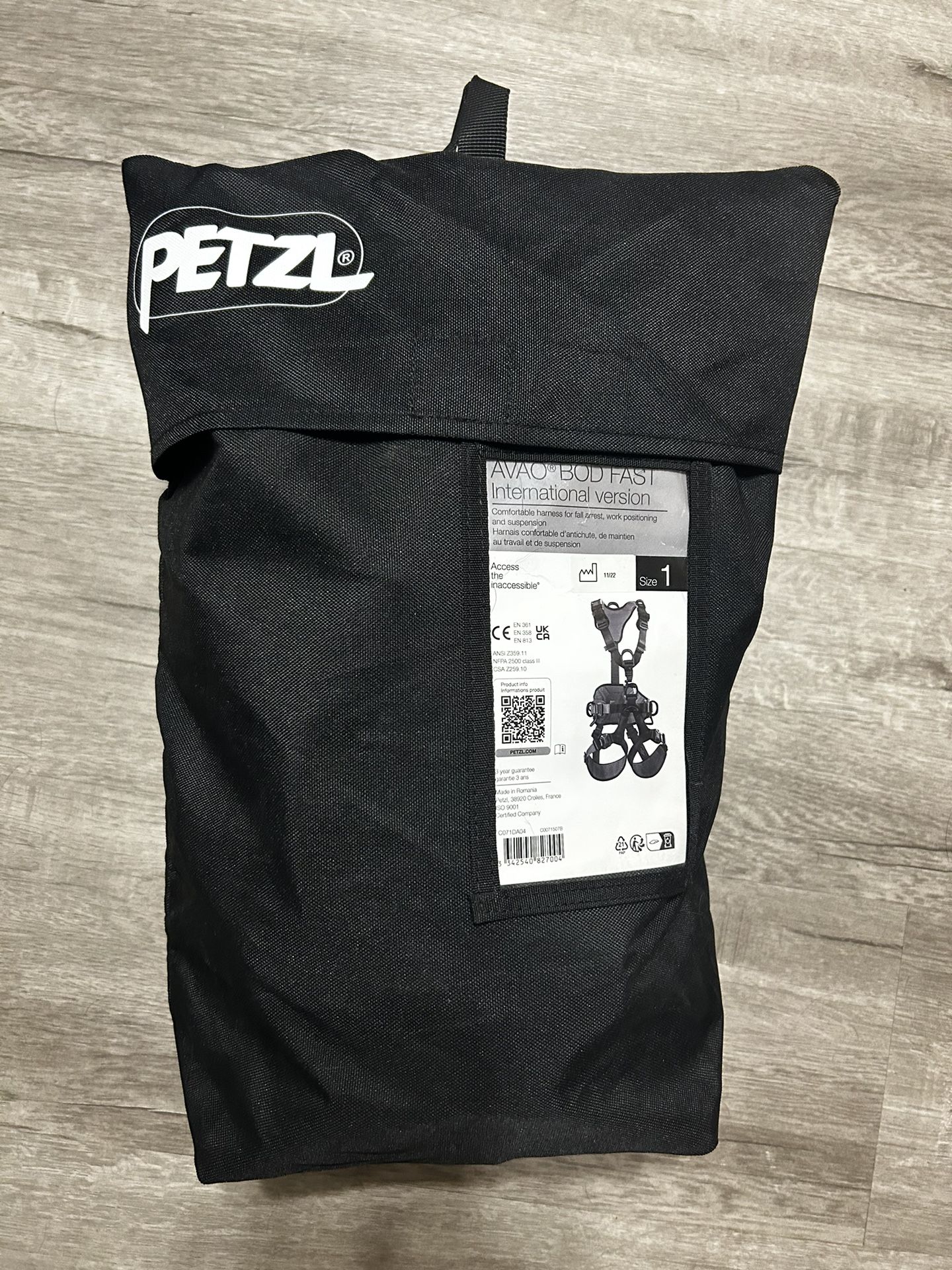 Petzl Avao Harness Size 1 for Sale in Las Vegas, NV - OfferUp