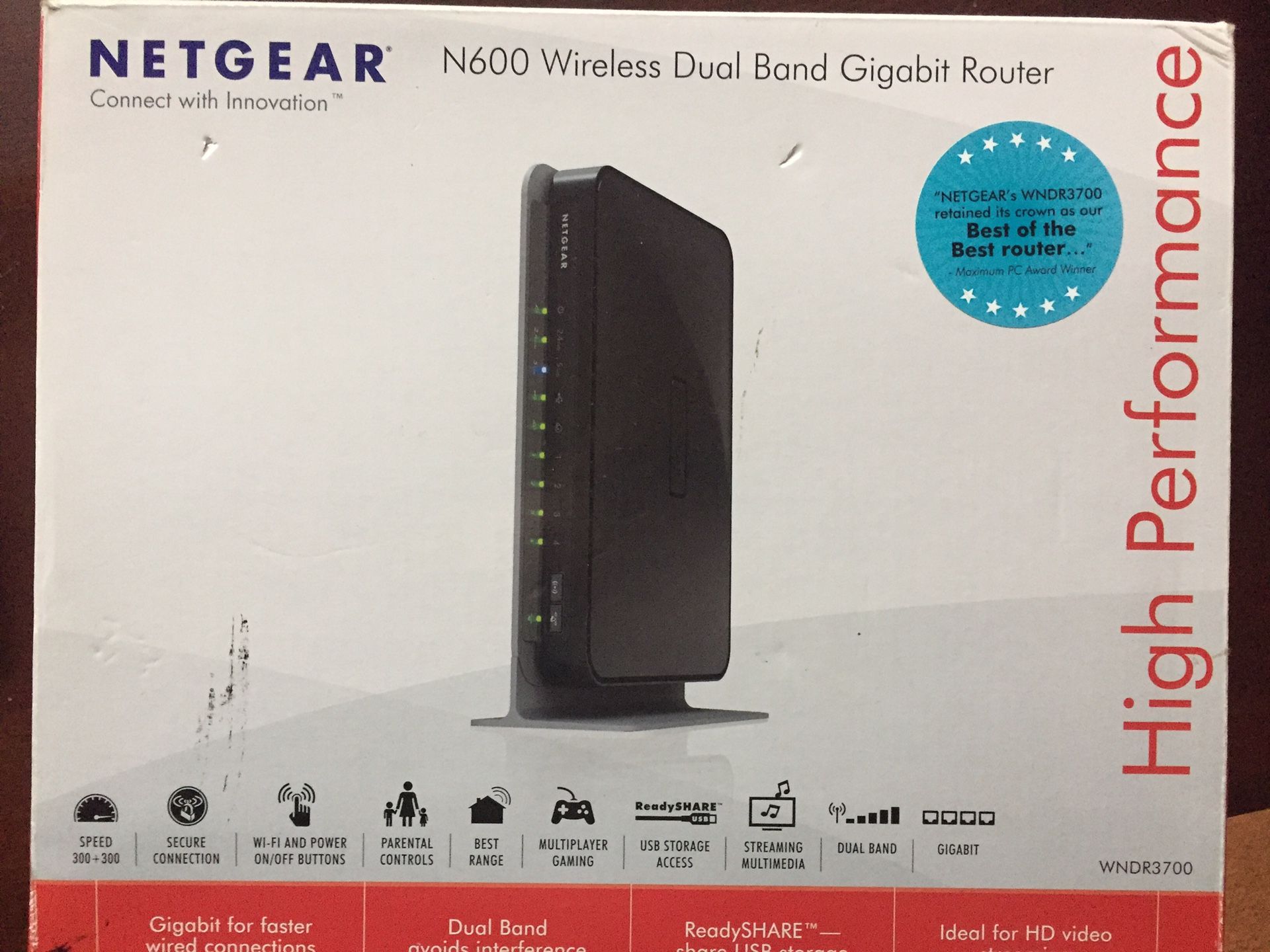 Netgear N600 Dual Band Gigabit Router for Sale in Heath, TX - OfferUp