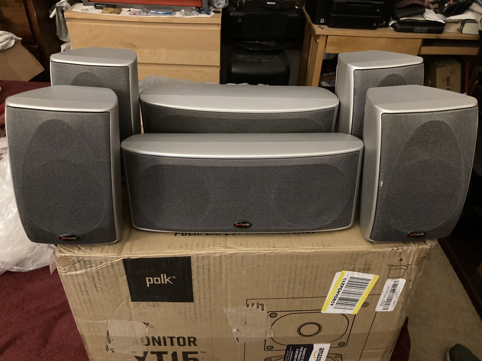 POLK AUDIO Surround sound speakers for Sale in Carlsbad, CA - OfferUp