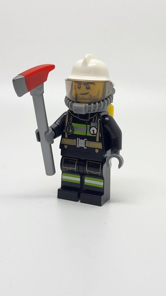 Lego Fireman Minifigure