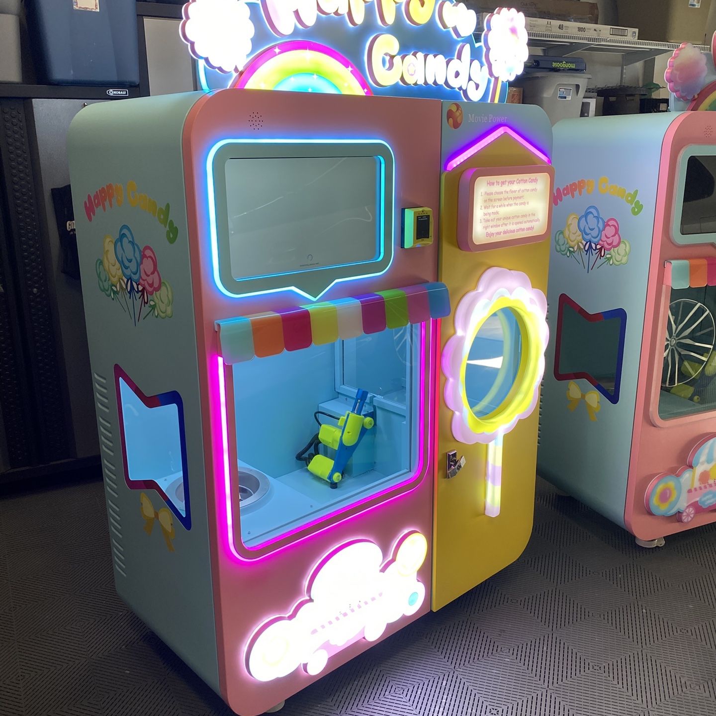 2 Automated Cotton Candy Vending Machines for Sale in Chula Vista, CA ...