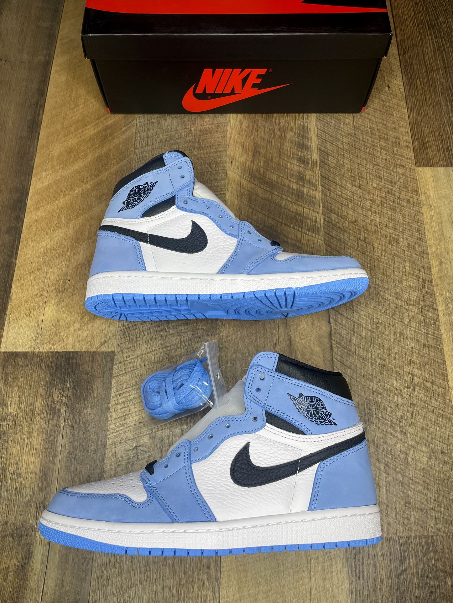 Air Jordan 1 High og Retro University Blue UNC for Sale in Austin, TX ...