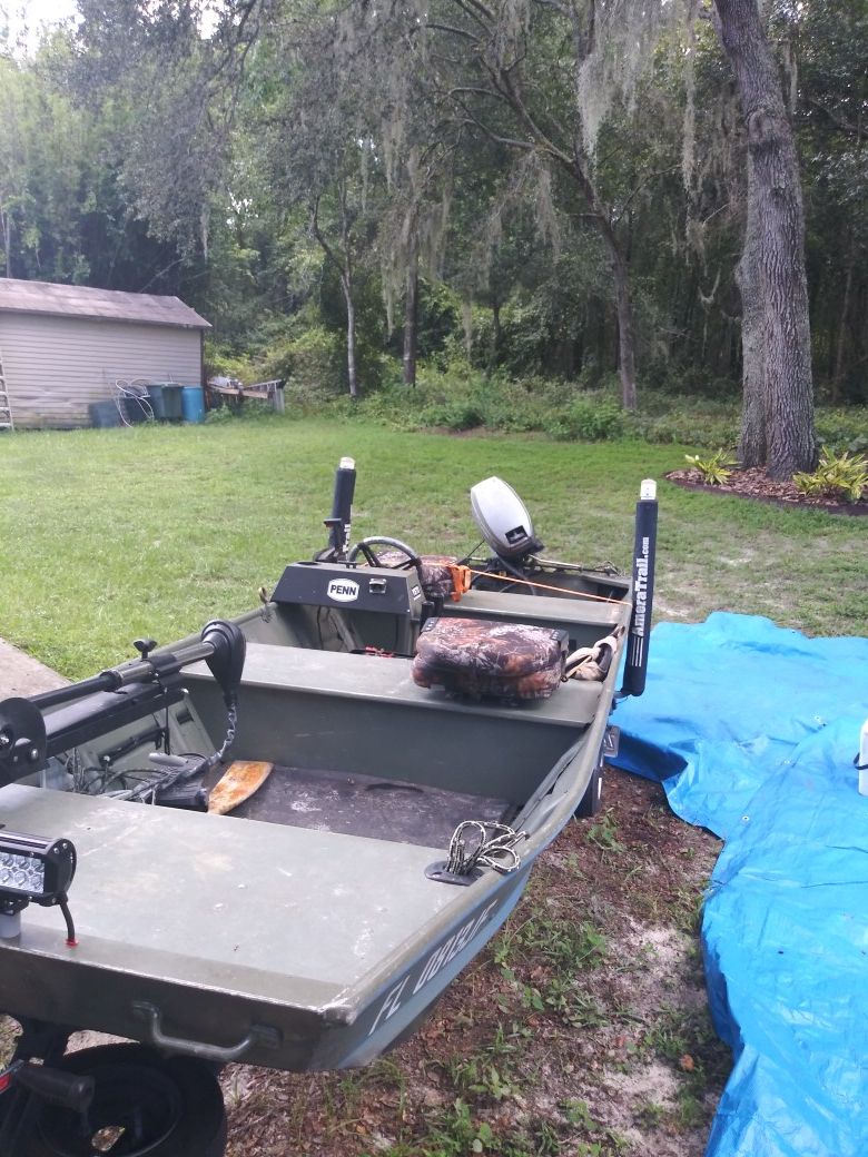 14' monark jon boat for Sale in Apopka, FL - OfferUp