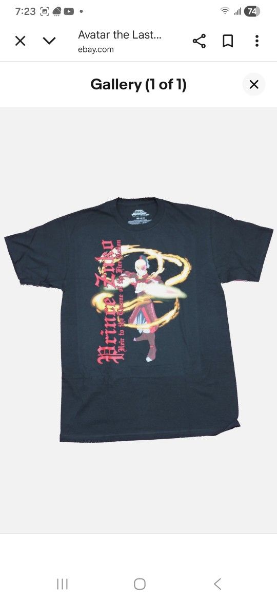 Avatar:The Last Airbender Prince Zuko T-shirt for Sale in San Antonio ...