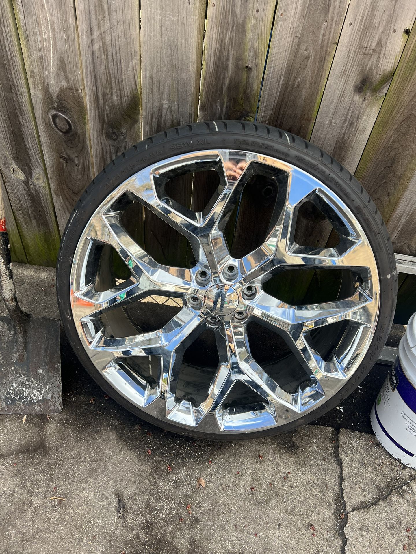 26 Rims Snowflakes Chrome for Sale in Chicago, IL - OfferUp