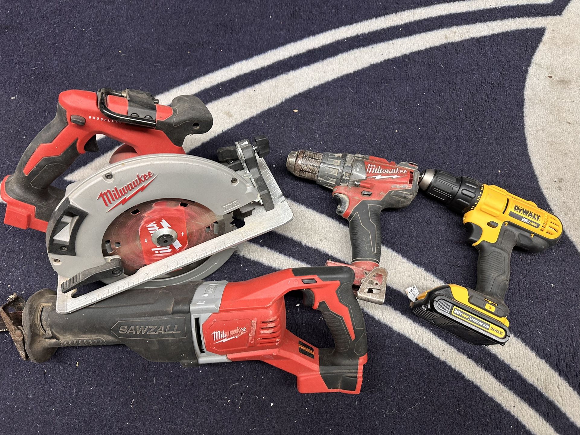 Milwaukee Tools And Dewalt Drill Used for Sale in Garden Grove, CA ...
