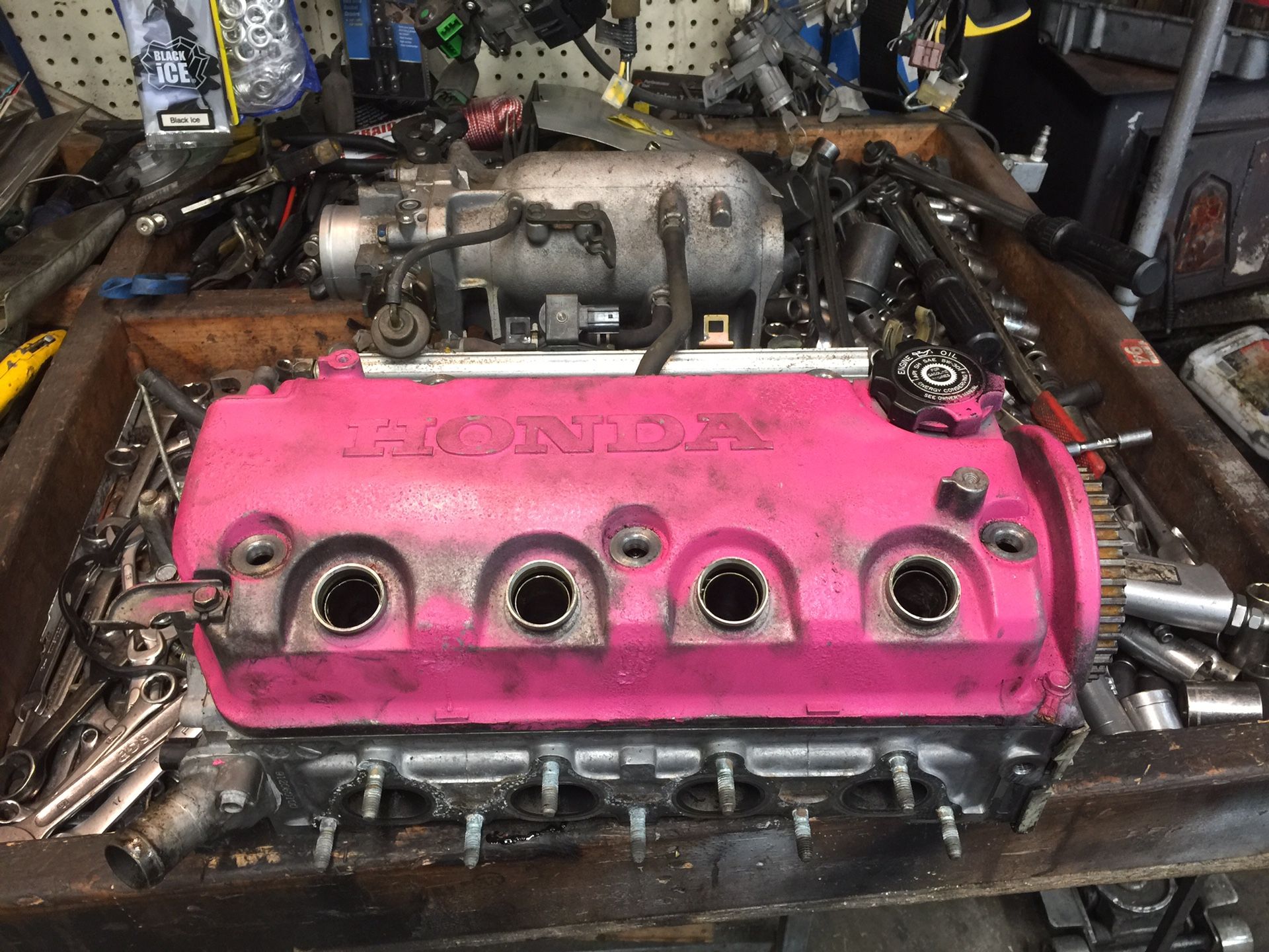 D16Y8 HEAD AND INTAKE TOOK OFF BLOWN MOTOR $150 for Sale in Graham, WA ...