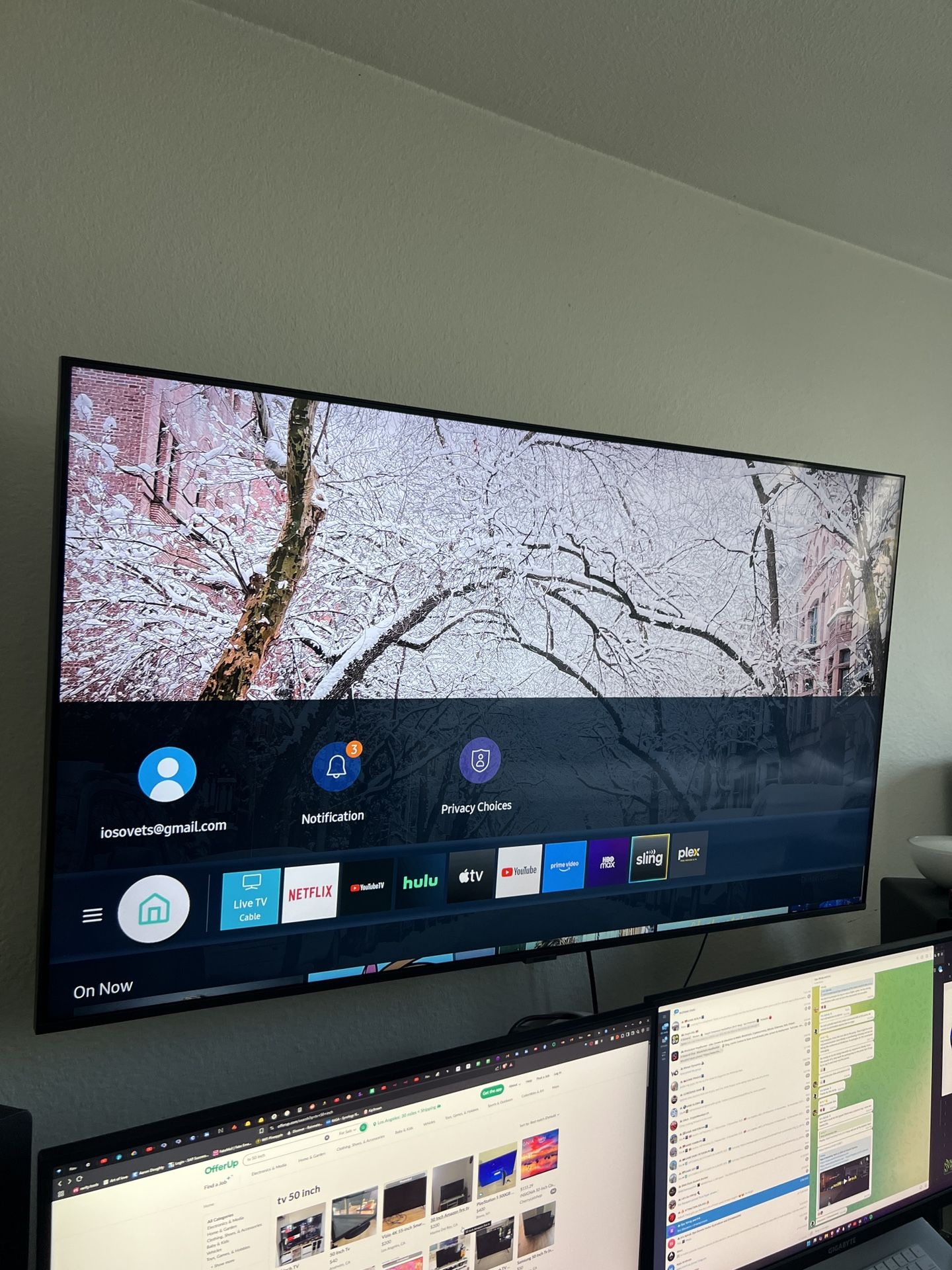 50 Inch Samsung Smart Tv 4k for Sale in Los Angeles, CA - OfferUp