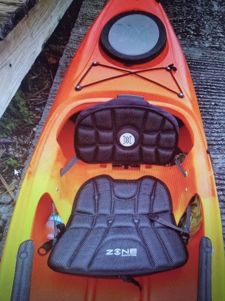 Perception Prodigy 12 ft recreational kayak- sunset - 2018 for Sale in ...