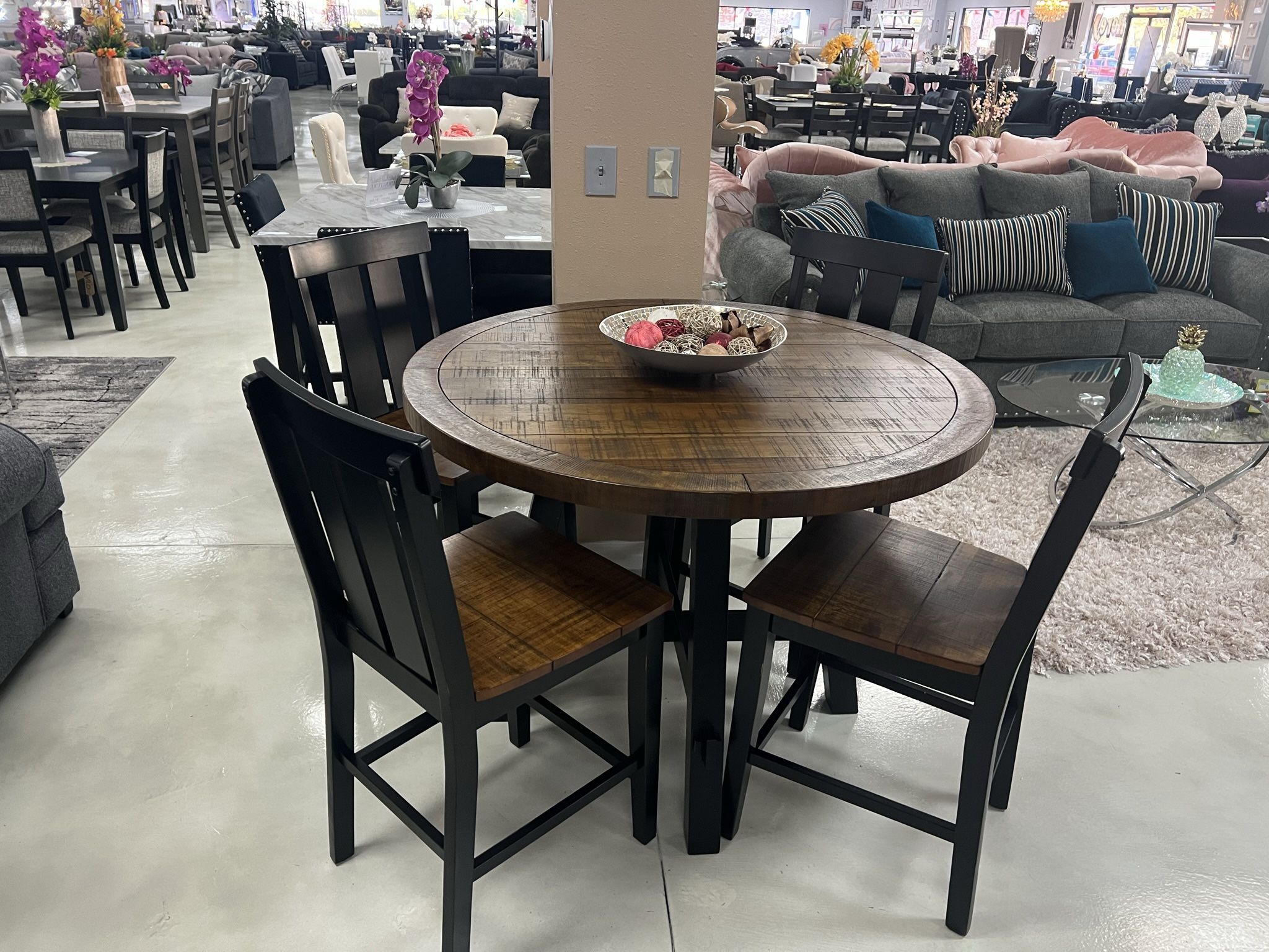 5PC Dining Table Set (( Take It Home Today With $10 Down for Sale in ...