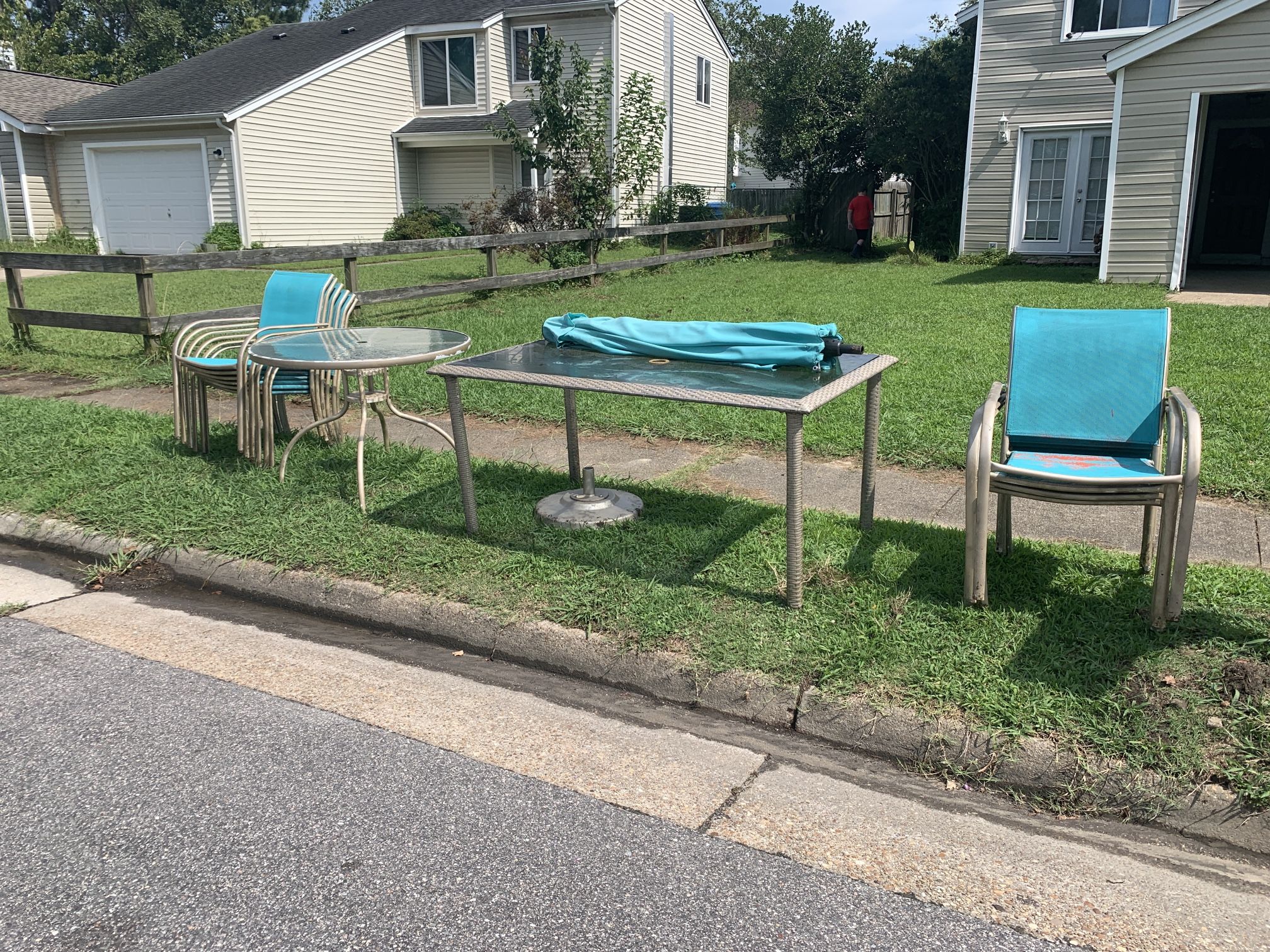 Patio Set Free Curbside 1700 Block Dylan Dr VB 23464 for Sale in ...
